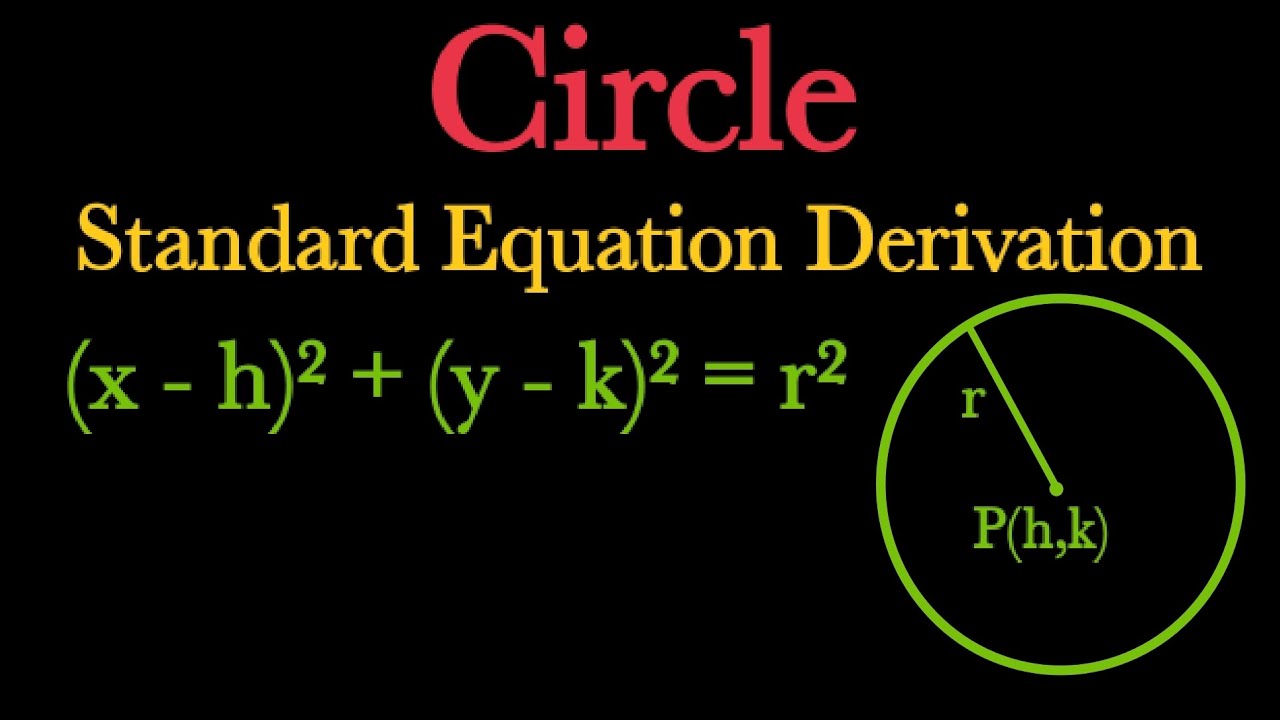Circle (Nepali) | Standard Equation Derivation - YouTube