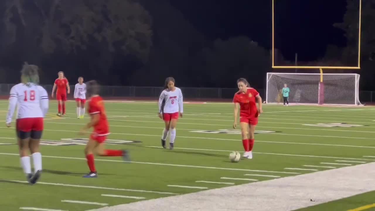 Video: The St. Helena High girls soccer ream gets a goal from Eva Bowen ...