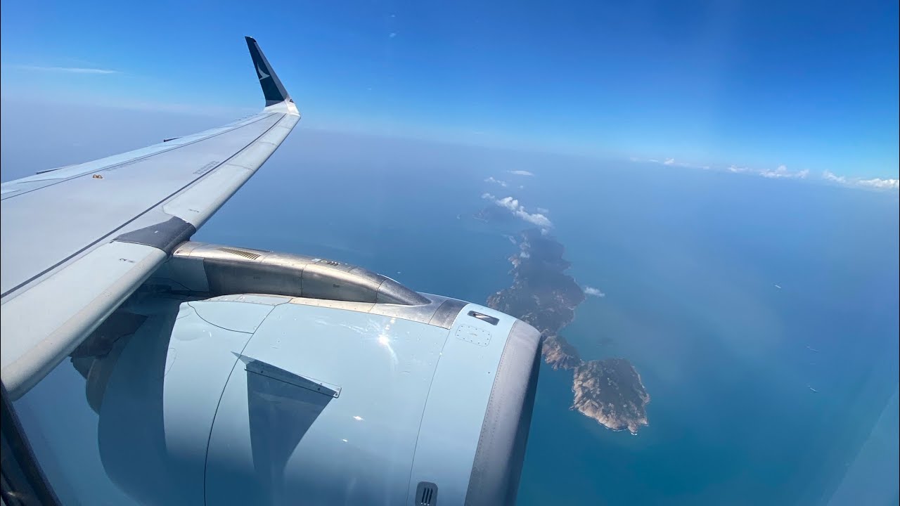 Cathay Pacific MNL-HKG CX906 Airbus A321neo Manila to Hong Kong ...