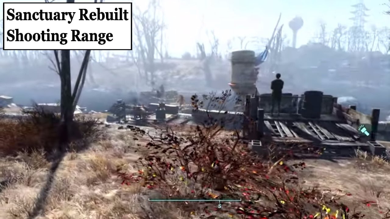 Fallout 4 - Sanctuary Shooting Range - YouTube