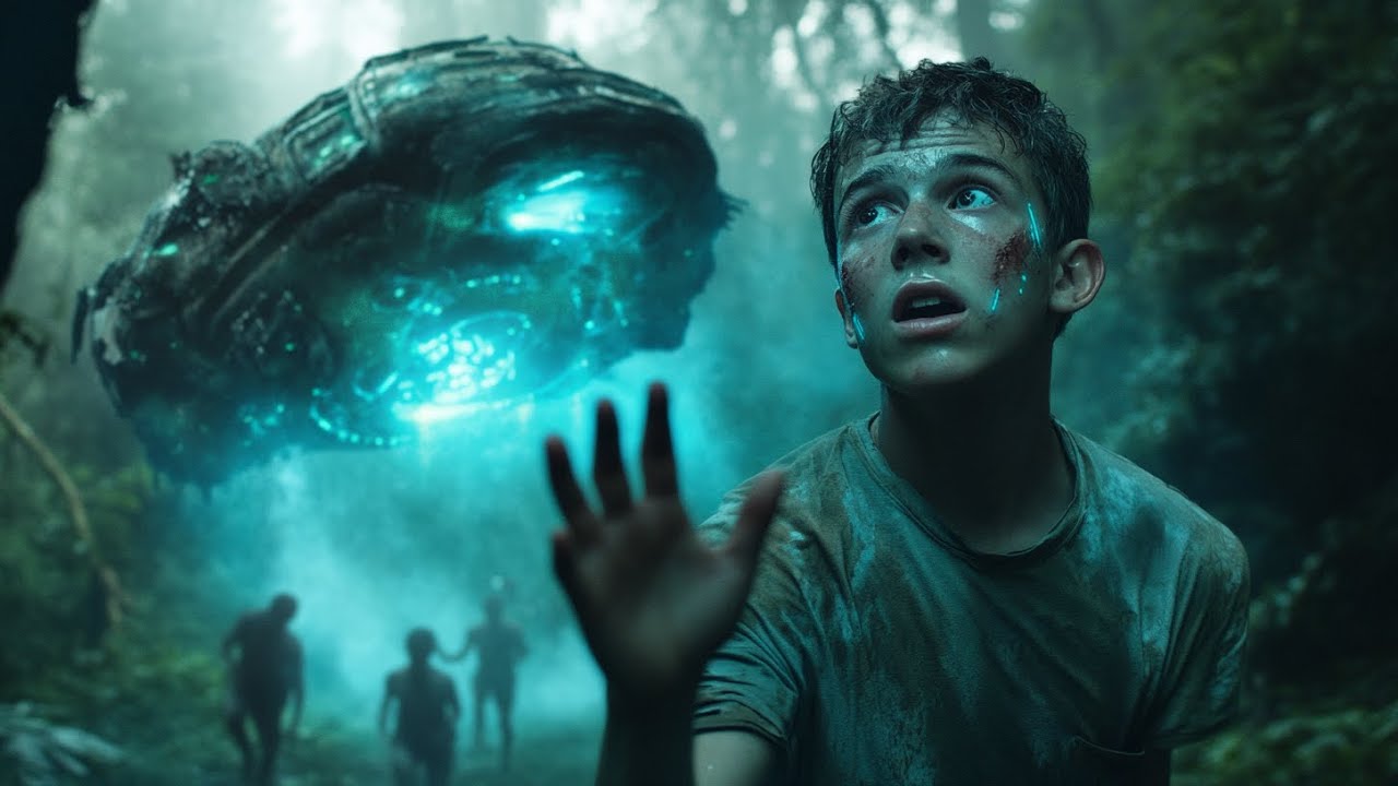 Alien spacecraft falls to Earth Deploying a safe pathogen that gives ...