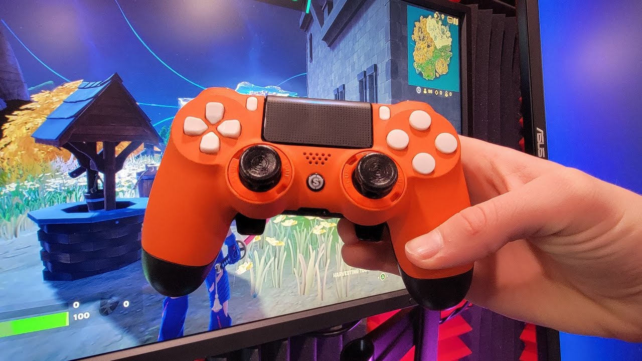 My Wife Bought Me A SCUF Controller For Christmas! (Orange Scuf ...