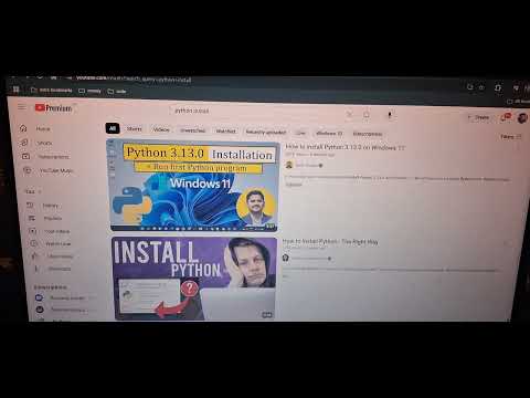 How to install and setup python for report card project. - YouTube