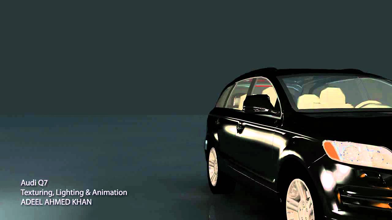 Audi q7 3D Animation - YouTube