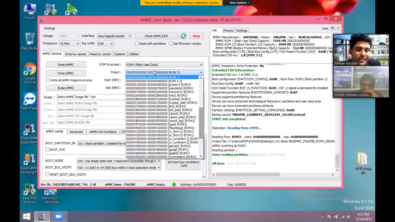 Online Class eMMC | GP Partition | বাংলা | Dump File How Create Easy ...