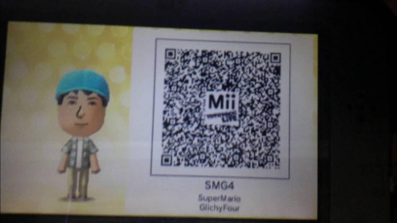 The best (2016) SMG4 TDL QR CODE So far... | Tomodachi Life Qr codes ...