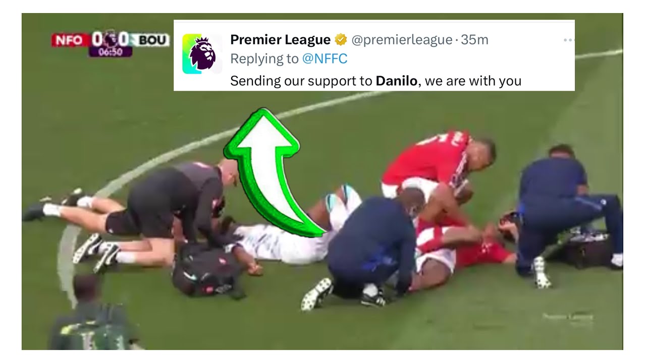 FOOTBALL WORLD REACTS TO DANILO HORRIFIC INJURY | Danilo injury vs ...