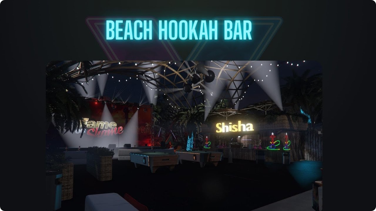 FiveM, RageMP Beach Hookah Bar MLO 2.1 ( Shisha bar ) - YouTube