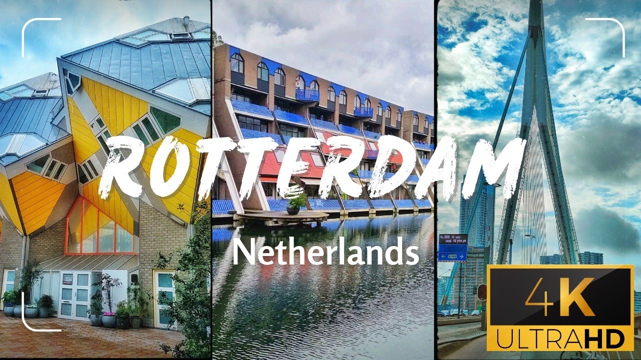 Rotterdam, Netherlands Walking Tour (4k Ultra HD 60fps) - YouTube