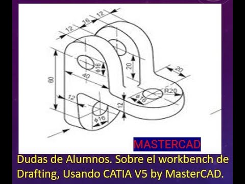 Dudas de Alumnos. Sobre el workbench de Drafting, Usando CATIA V5 by ...