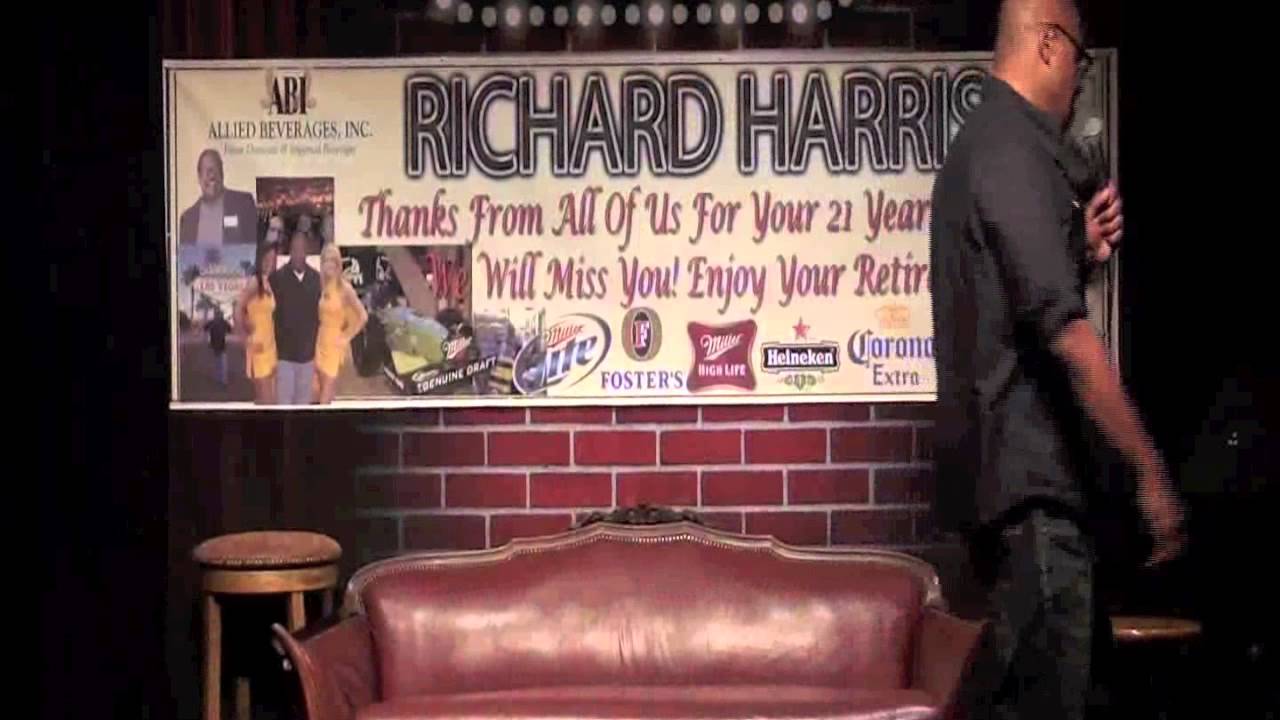 Tony Baker Performs at Richard Harris Retirement Party - YouTube