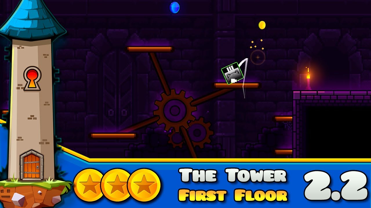 [Geometry Dash 2.2] - "The Tower" 100% [All Coins] | GDP: Official ...