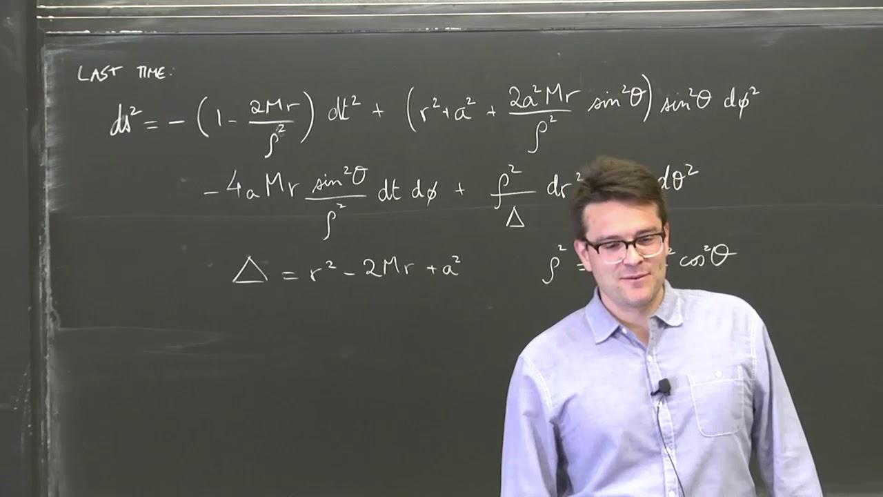 PHYS 211 Black Holes Class# 10: Professor Andrew Strominger - YouTube
