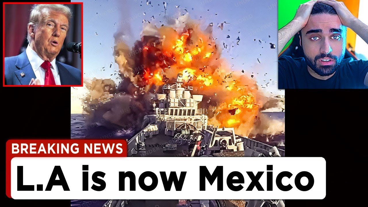 Anti-ICE Protesters Attack ‼️😨 - Trump News, LA Riots Live, National ...