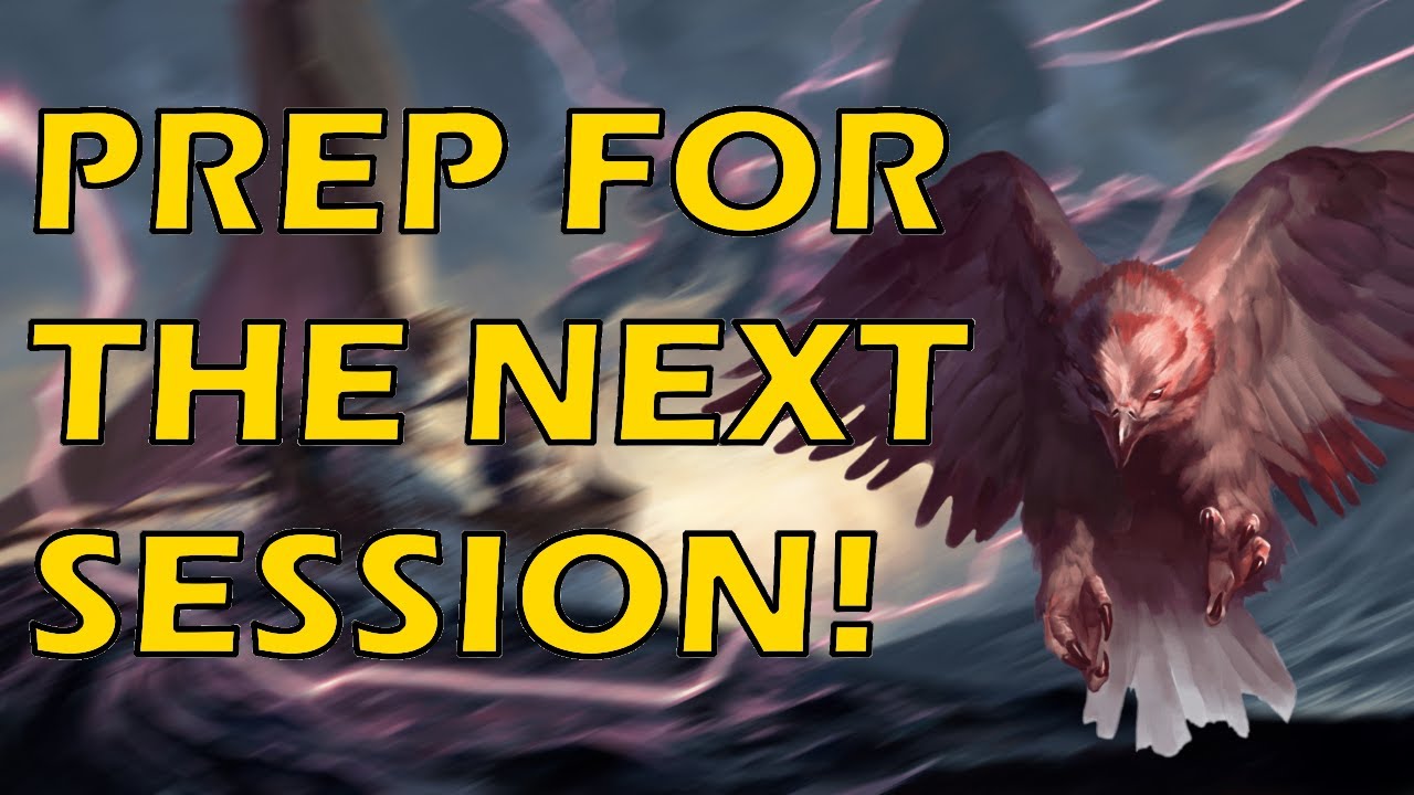 How To Prep A Session! | Quick DM Advice - YouTube