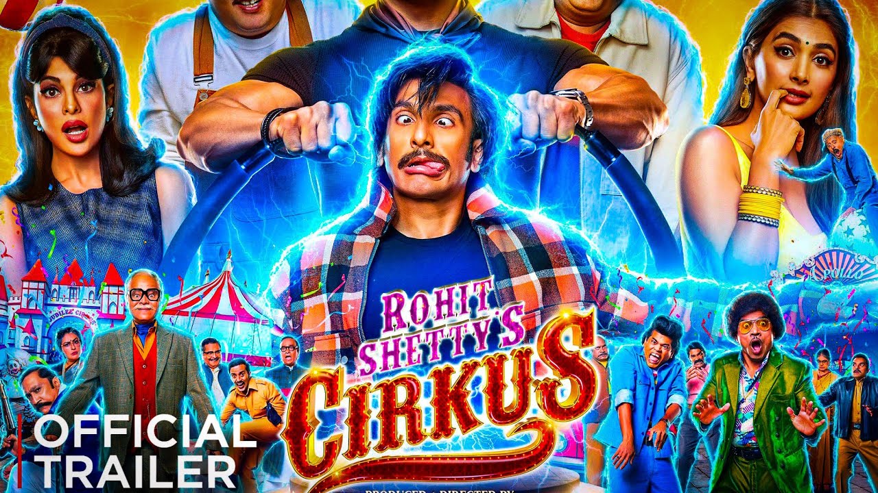 Cirkus Official Trailer | Ranveer Singh | Pooja Hegde | Jacqueline ...