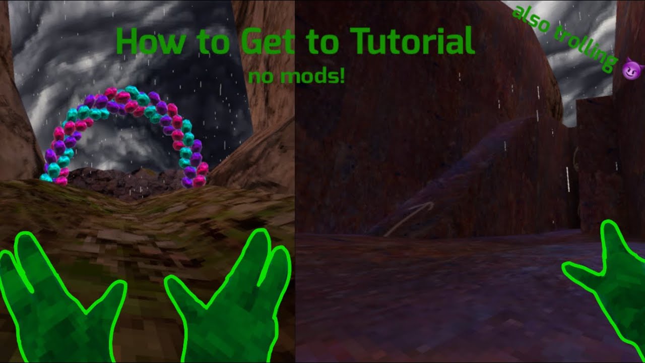 How to Get to Tutorial (No Mods!) - YouTube