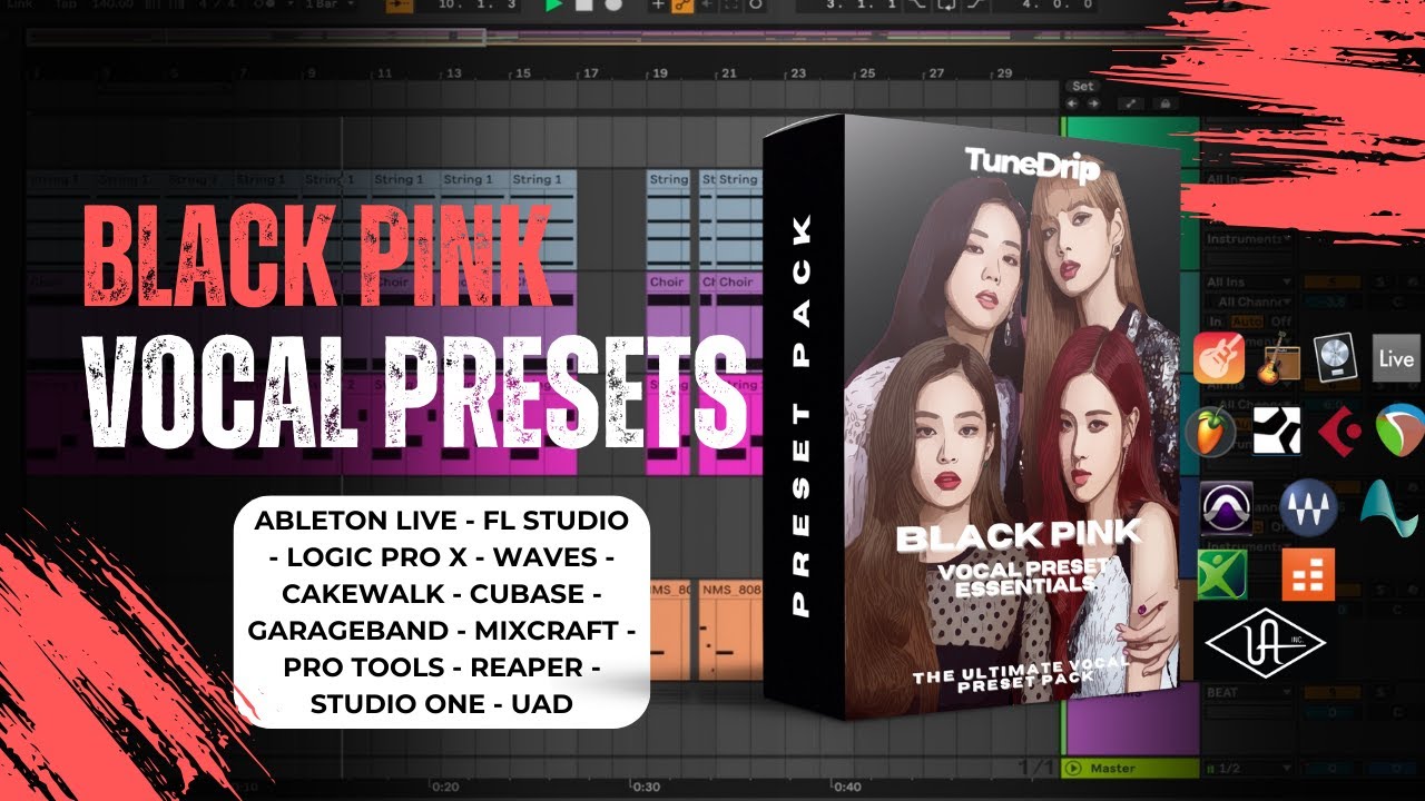 Black Pink - Vocal Preset Essentials | Ableton, FL Studio, Logic, Pro ...