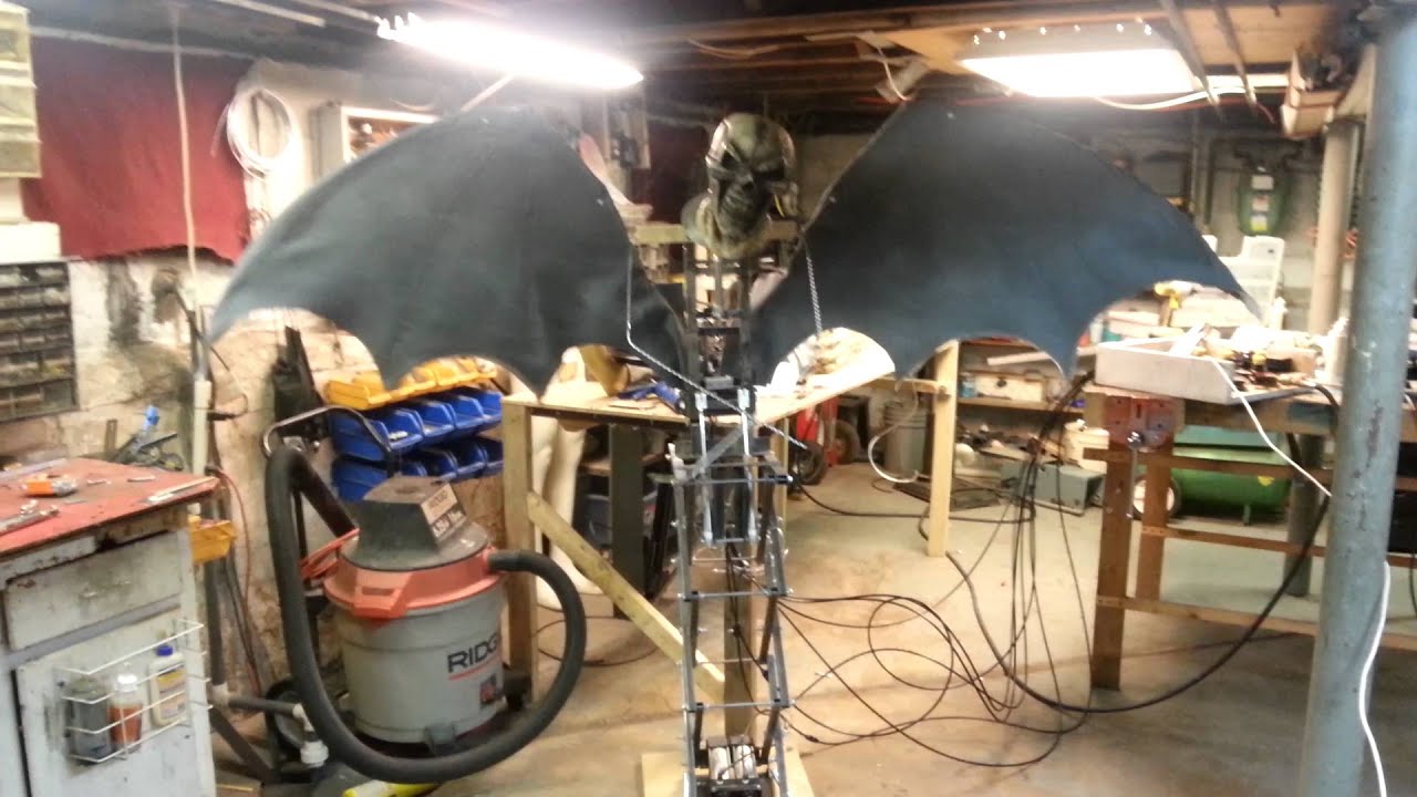 Winged reaper test run - YouTube