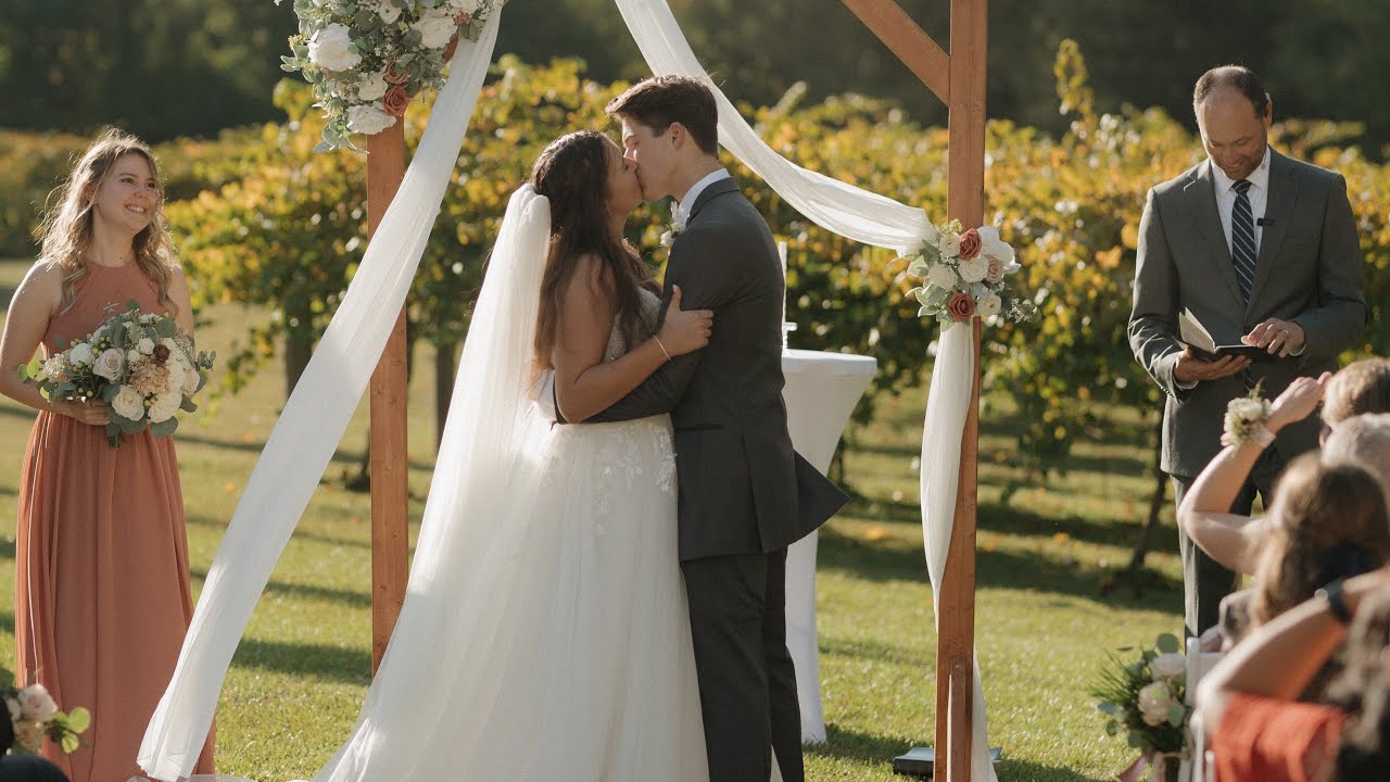 Our Wedding Video (Married at 18 & 19) - YouTube