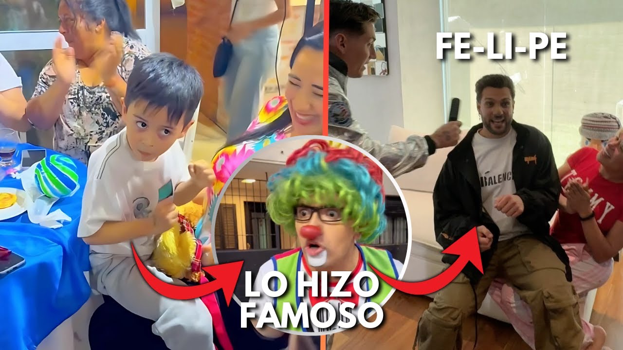 FE-LI-PE, el niño se hizo viral por mover LOS HOMBRITOS | FilitoShow ...