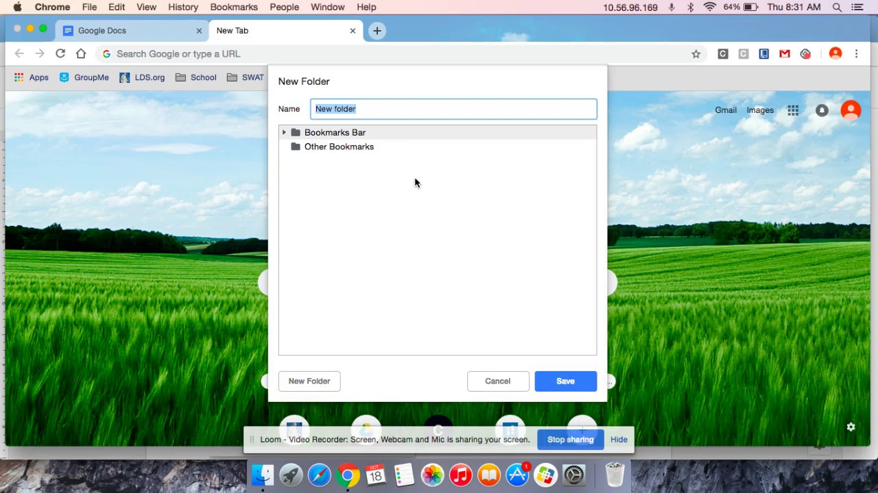 How to Bookmark a Website - YouTube