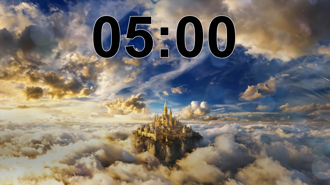 5 Minute Timer with cinematic fantasy theme 🌬️ - YouTube