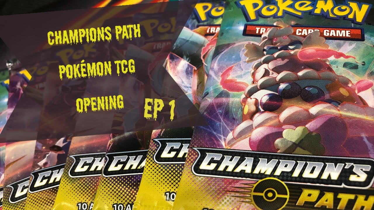 Ten Champions Path Packs | Pokémon TCG Opening! | Ep 1 - YouTube