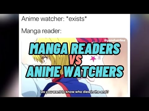 The Thing With Manga Readers And Anime Watchers - YouTube