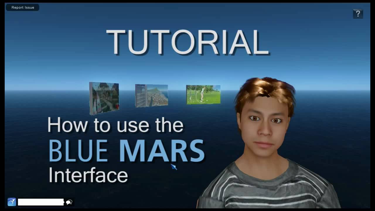 Tutorial: How to Use the Blue Mars Interface - YouTube