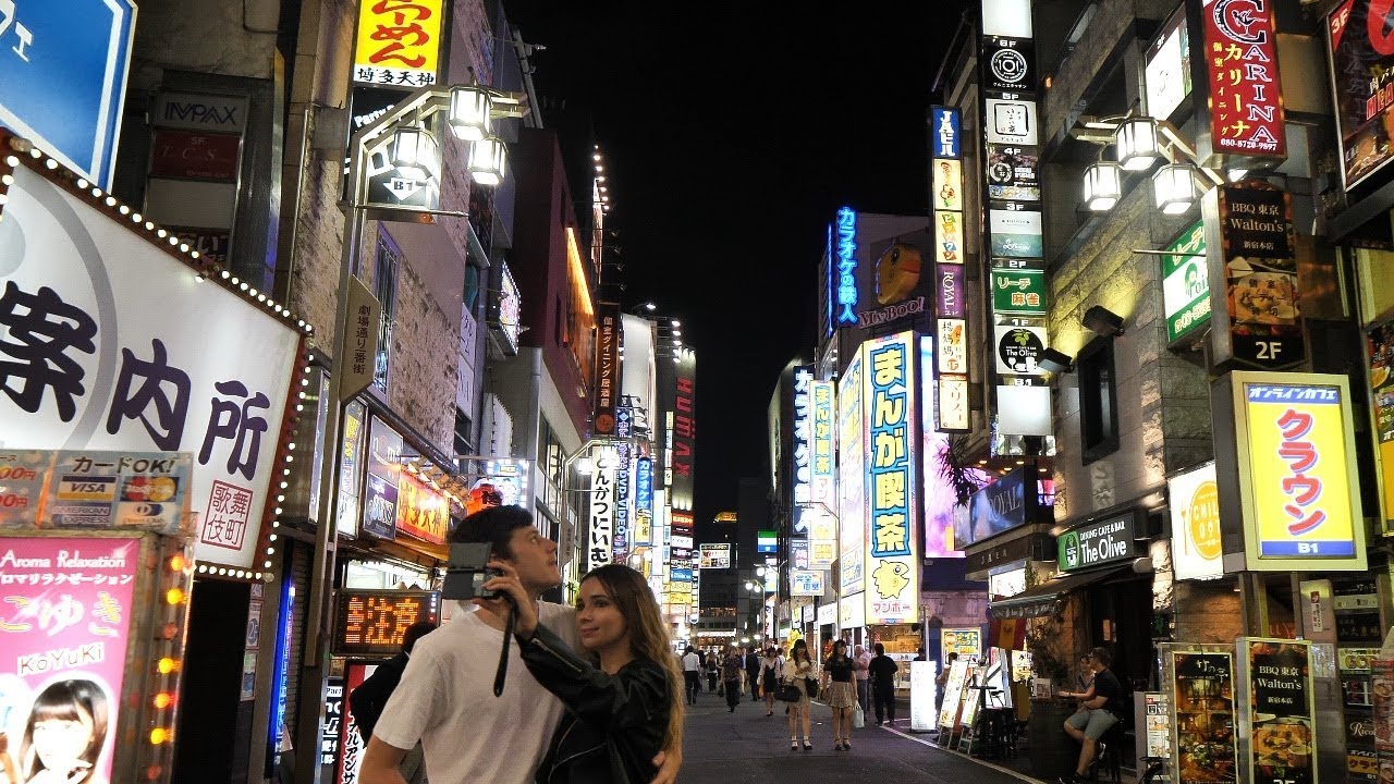 Night Walking Shinjuku Kabukicho sleepless town 2018- 4K 60FPS HDR ...