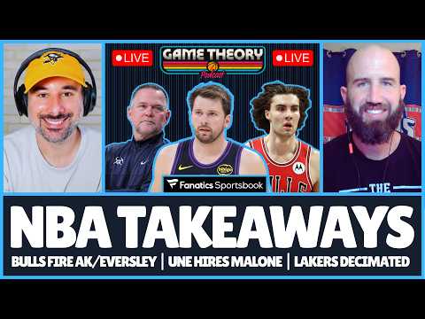 UNC Hires Malone | Bulls FIRE Karnisovas/Eversley | Lakers Decimated | Game Theory Podcast