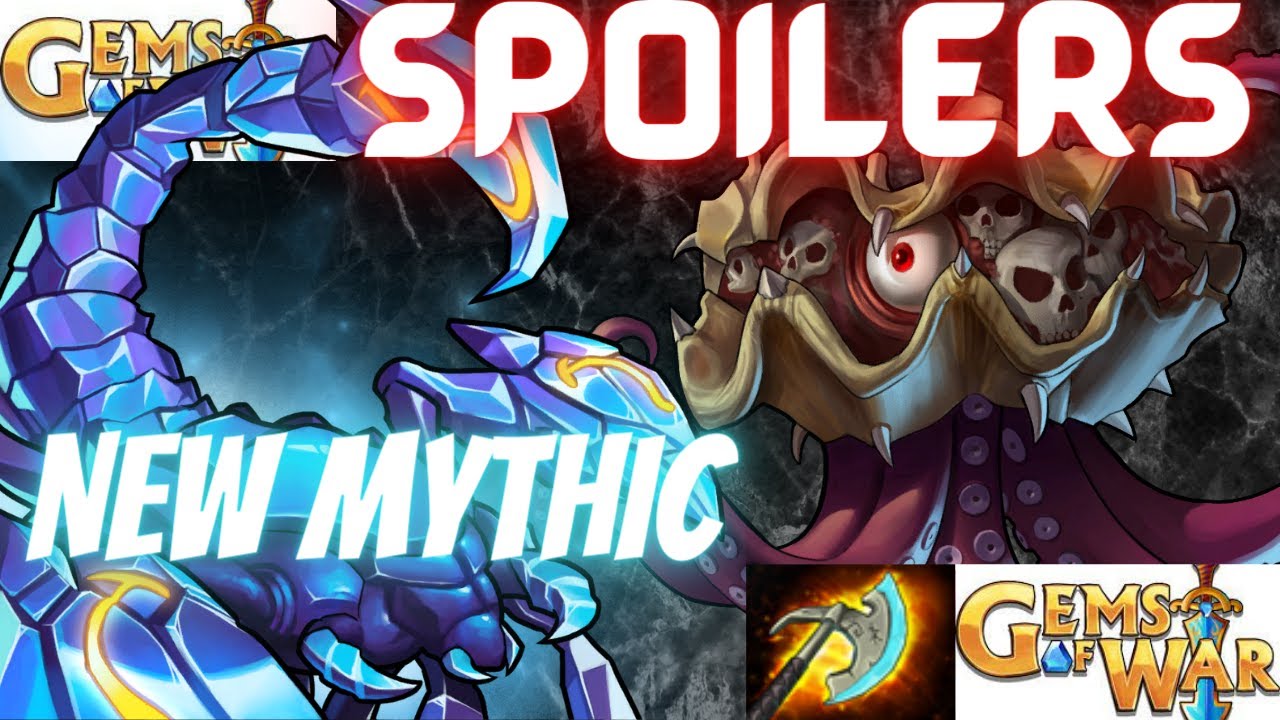 NEW MYTHIC! Gems of War SPOILERS October 3rd 2022 | ALL Platforms ...