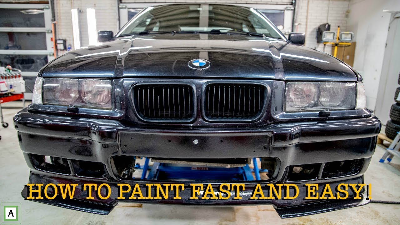 E36 Compact Gets Painted! How to DIY (Ish) - YouTube