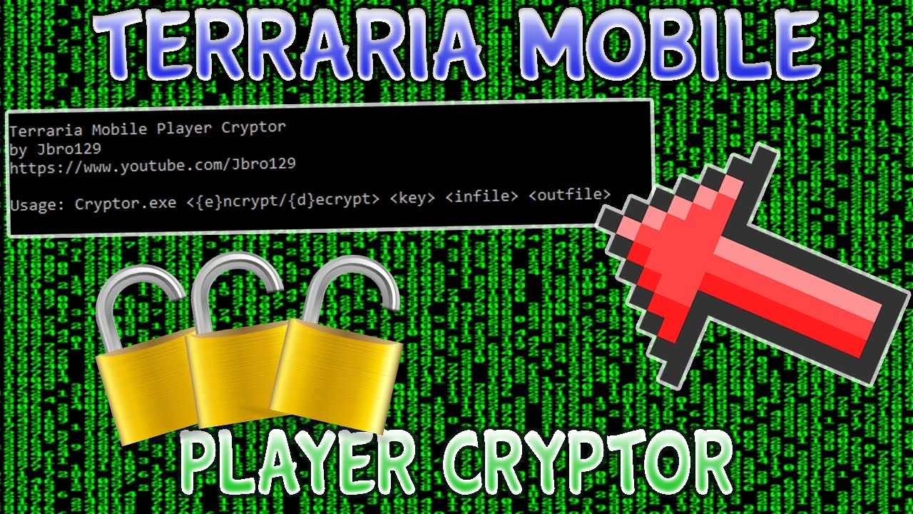 Terraria iOS/Android Cryptor [Decrypt & Encrypt Terraria 1.2.4 Players ...