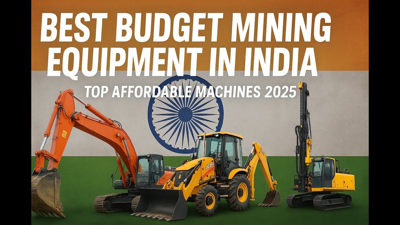 India’s Best Affordable Mining Machinery for Small & Medium Operations ...
