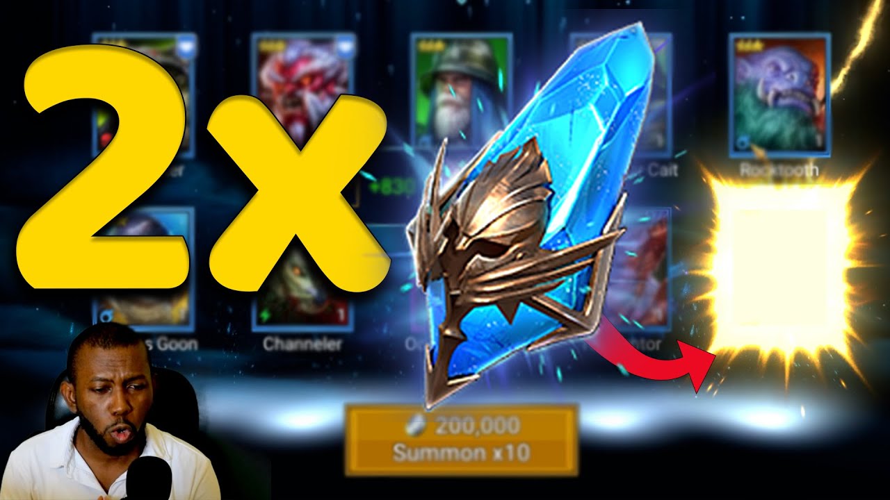 My 2x Ancient Shard Summons for Skorid Fusion | Raid: Shadow Legends ...