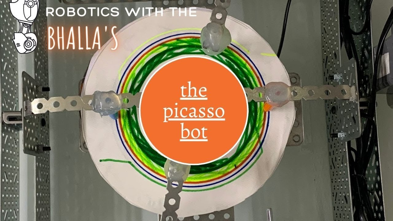 The Picasso Bot - ROBOTICS WITH THE BHALLAS - YouTube