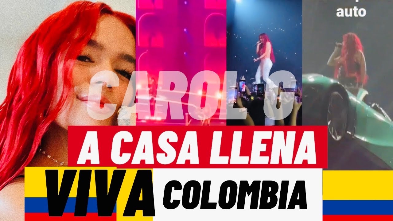 KAROL G llega a CHICAGO en Auto🚘 volador y llena su concierto por ...