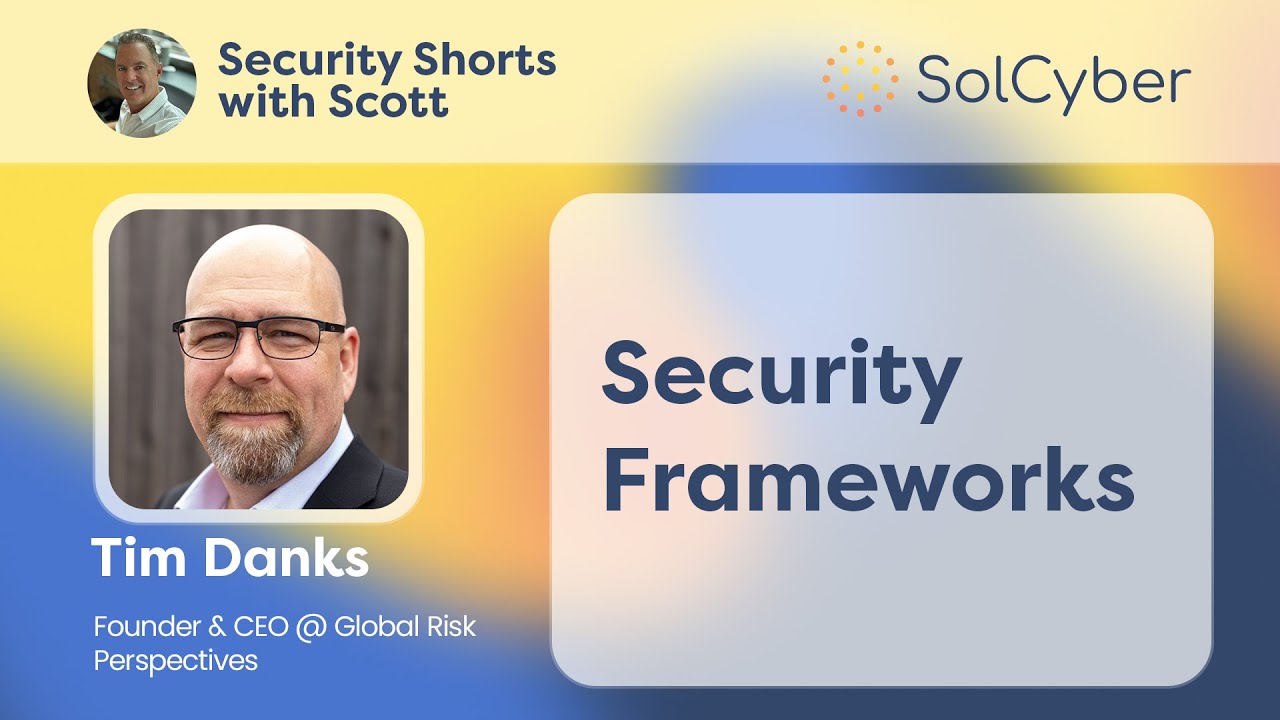 Security Shorts with Scott - Security Frameworks - YouTube