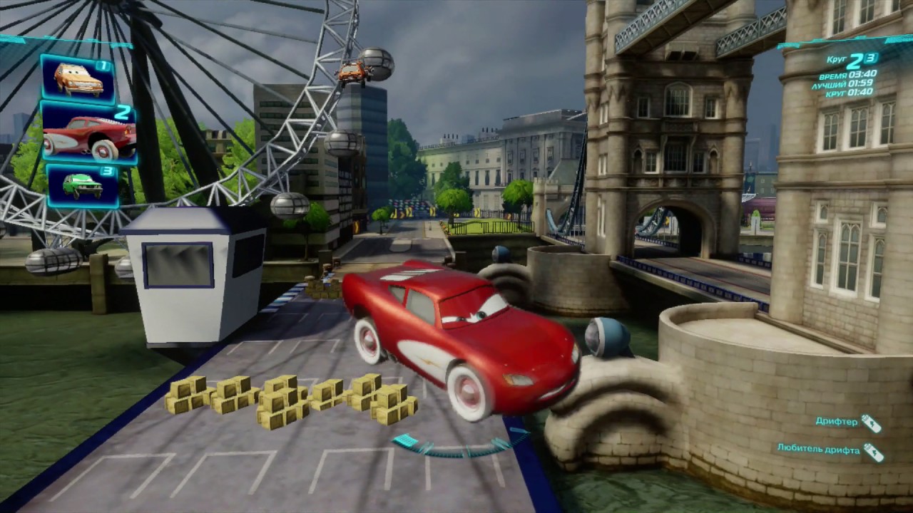 Cars 2 the video game xbox 360 gameplay - uamain
