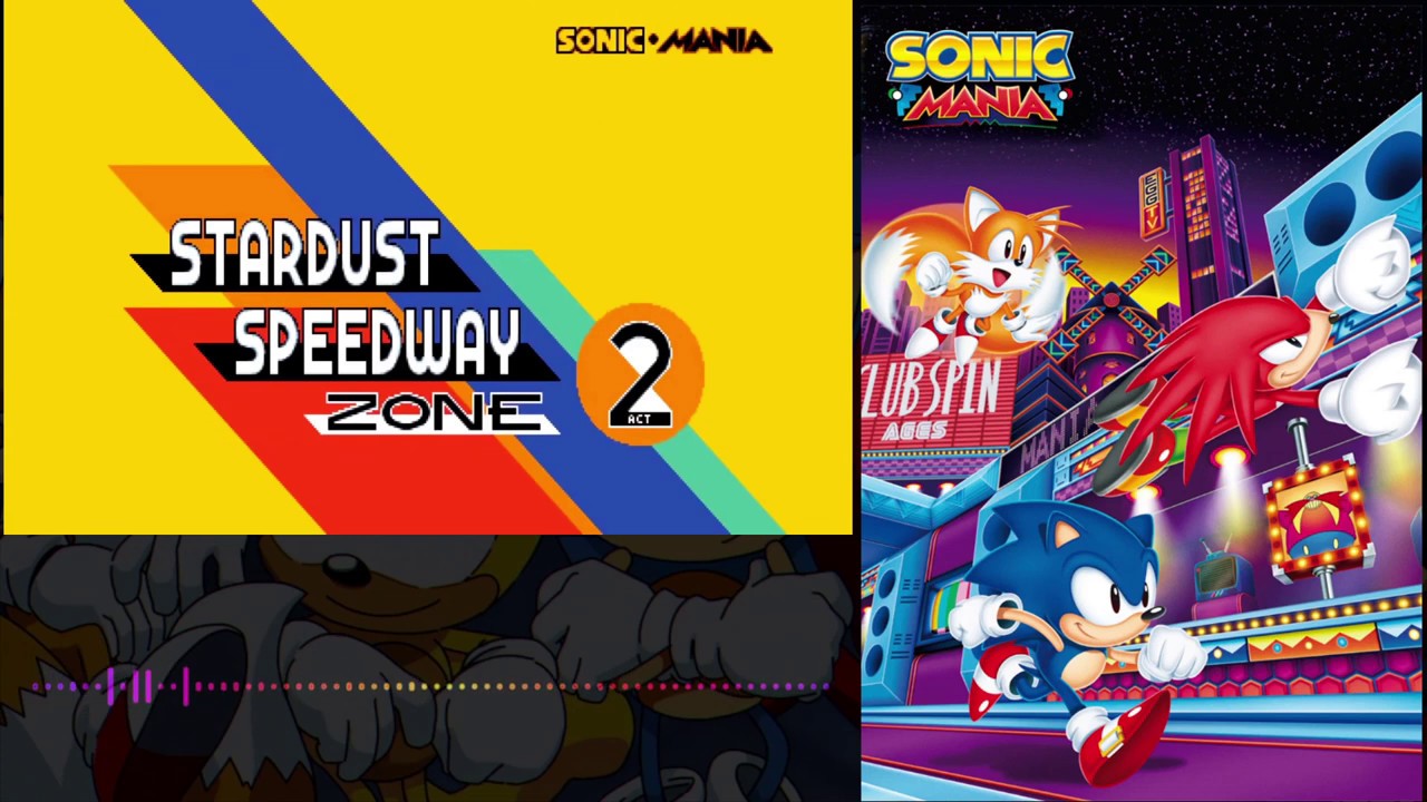 Sonic Mania - Stardust Speedway Zone Act 2 (Sega Genesis Remix) - YouTube