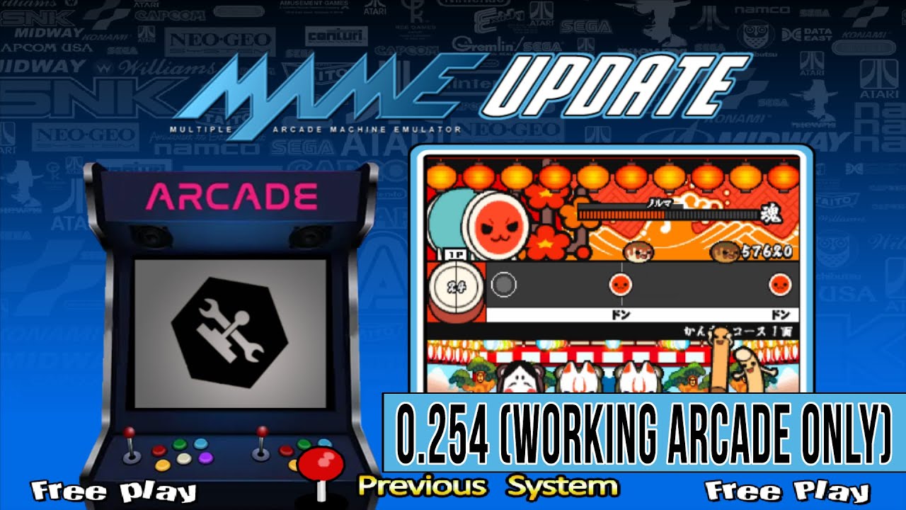 HyperSpin MAME 0.254 Update - YouTube