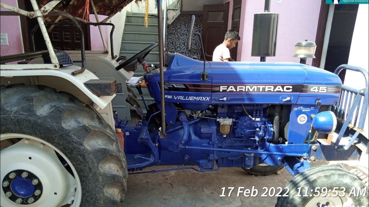 Farmtrac 45 champion chassis number location/ Farmtrac Valuemaxx ...
