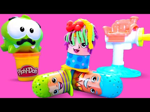 Play Doh kuaför salonu ile oyun. Eğitici video.
