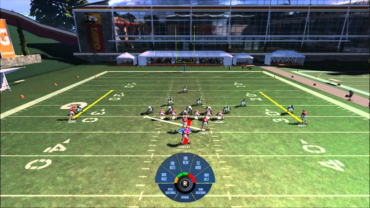 inside zone split - YouTube