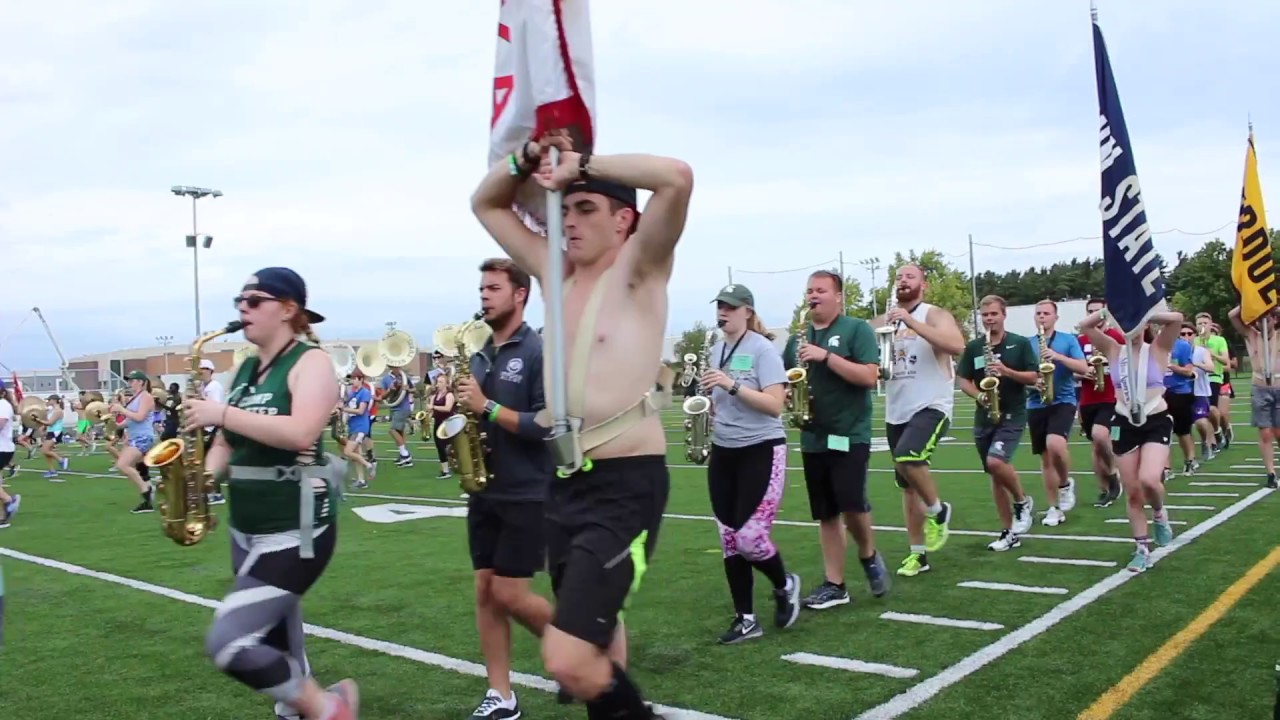 Spartan Marching Band Preseason 2017 - YouTube