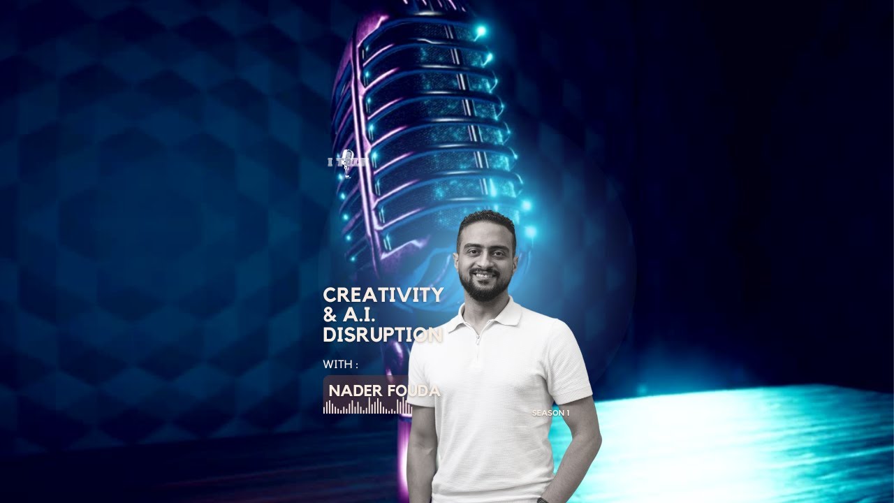 𝗜 𝗧𝗮𝗹𝗸 Season 01 (Creativity & A.I. Disruption) With Nader Fouda CEO & Design Manager @ Ldp ...