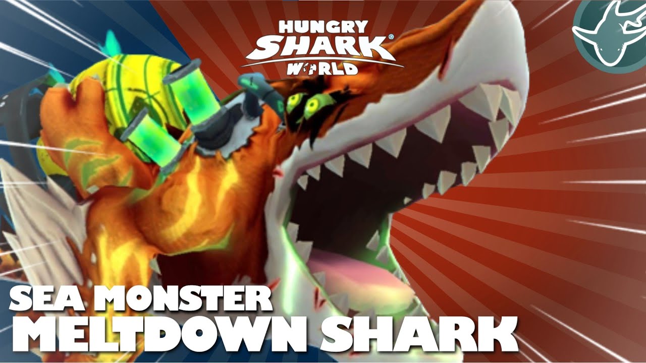 Hungry Shark World - Sea Monster Meltdown Shark with Babyshark Gameplay ...