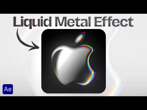 Stunning Liquid Metal Effect in After Effects | Easy Logo Reveal Tutorial feat.Eptavideos